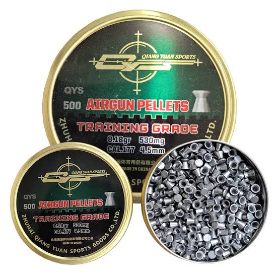 QYS Training Grade Air Pellets – 4.5mm (.177 Cal)